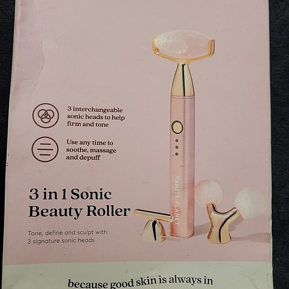 Vanity Planet | Skincare | Vanity Planet Pink Sonic Beauty Roller ...